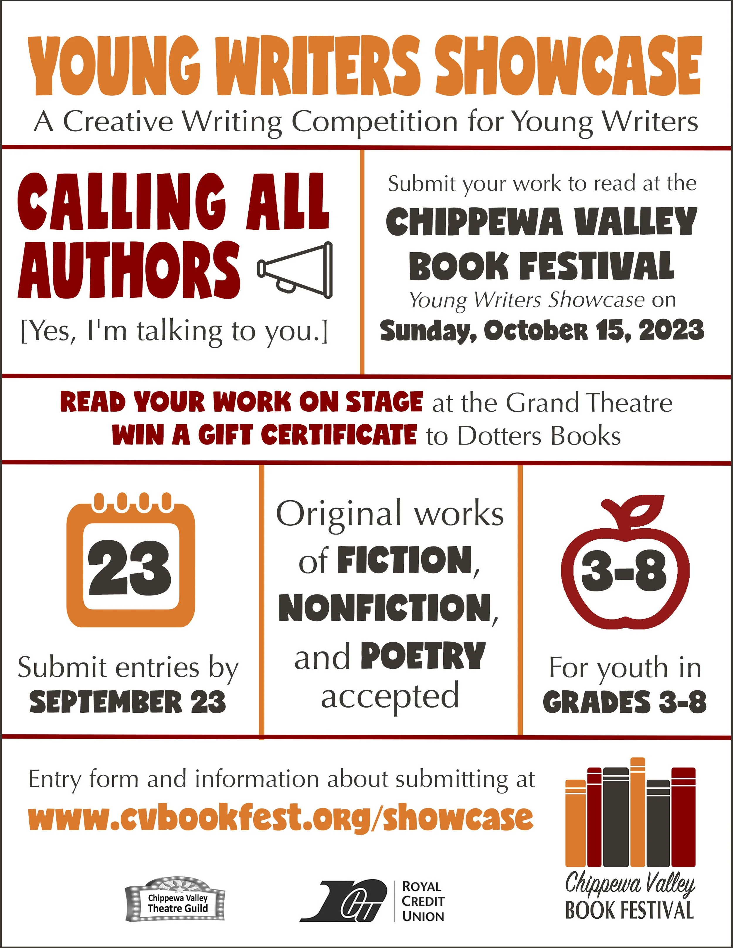 Young Writers Showcase — Chippewa Valley Book Festival