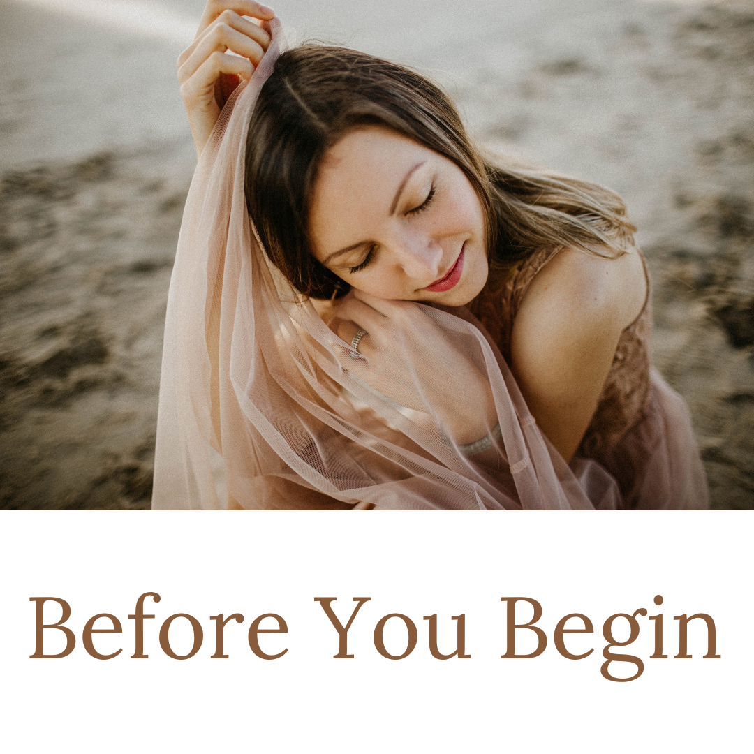 Before You Begin Workbook — Heidi Fiedler