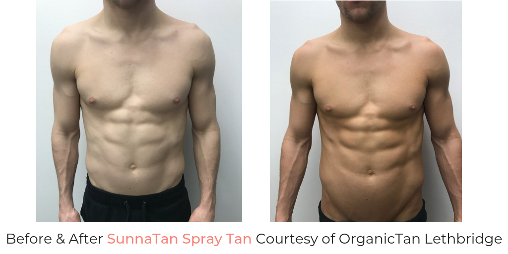 Spray Tan Before And After Men