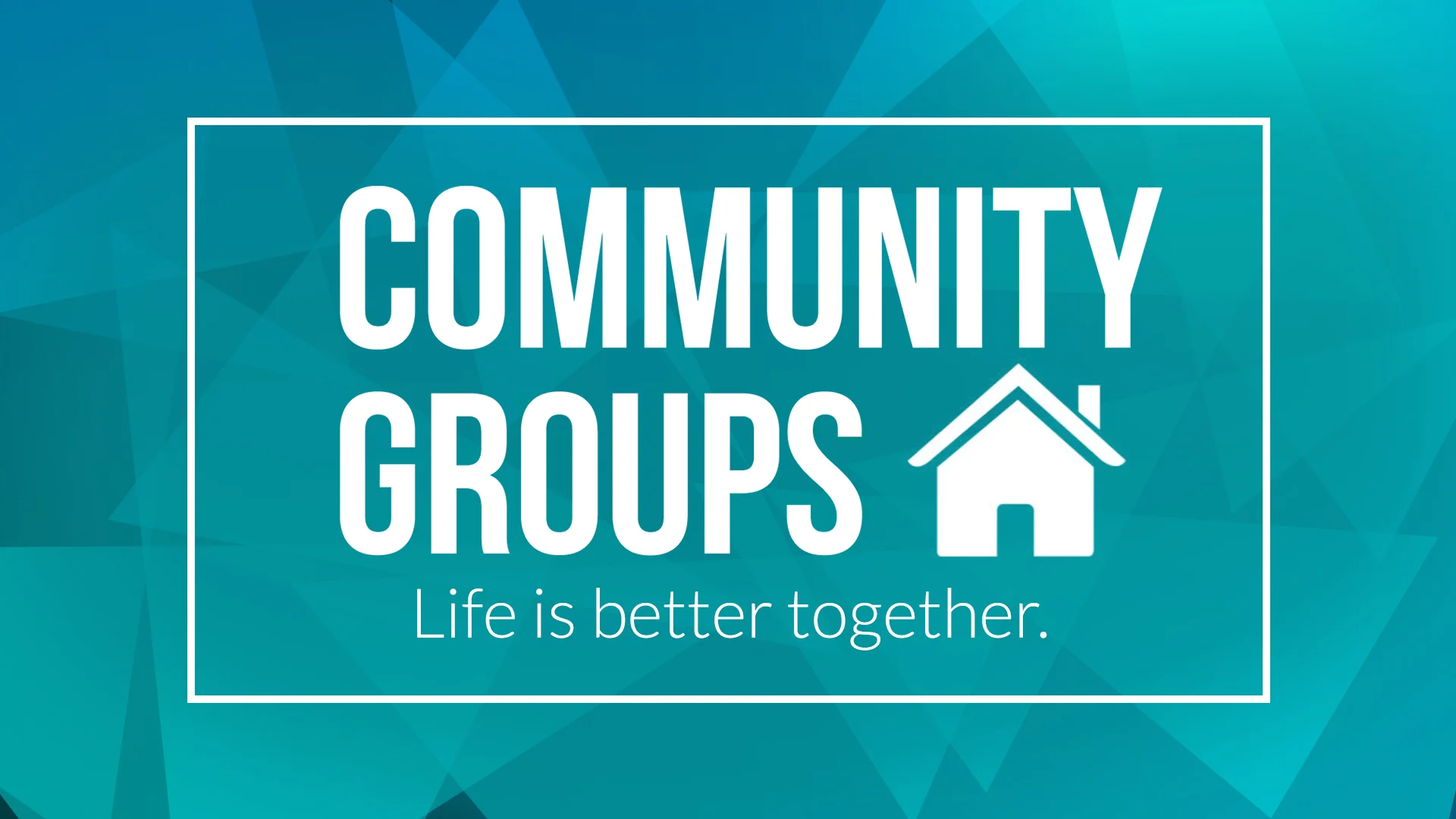 Summer Community Groups — The Rock Church
