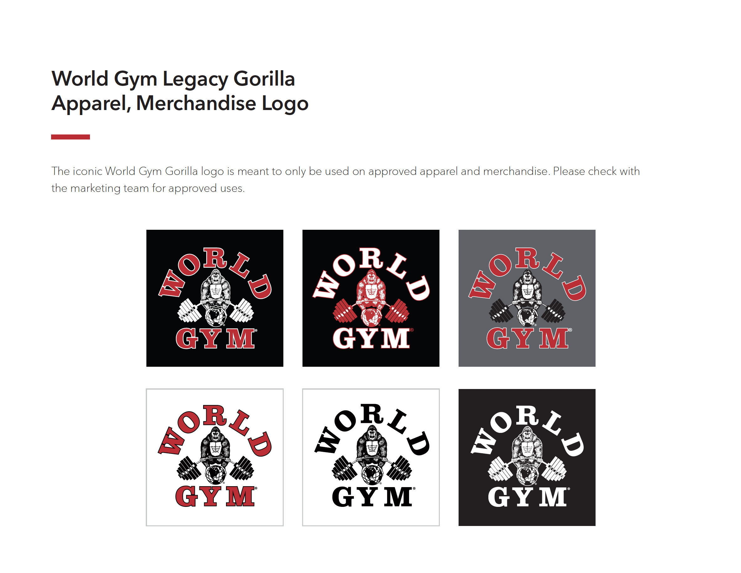 World Gym Gorilla Logo