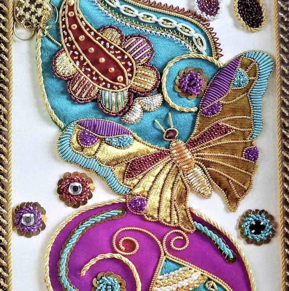 Goldwork Embroidery Class | CAFA Sydney