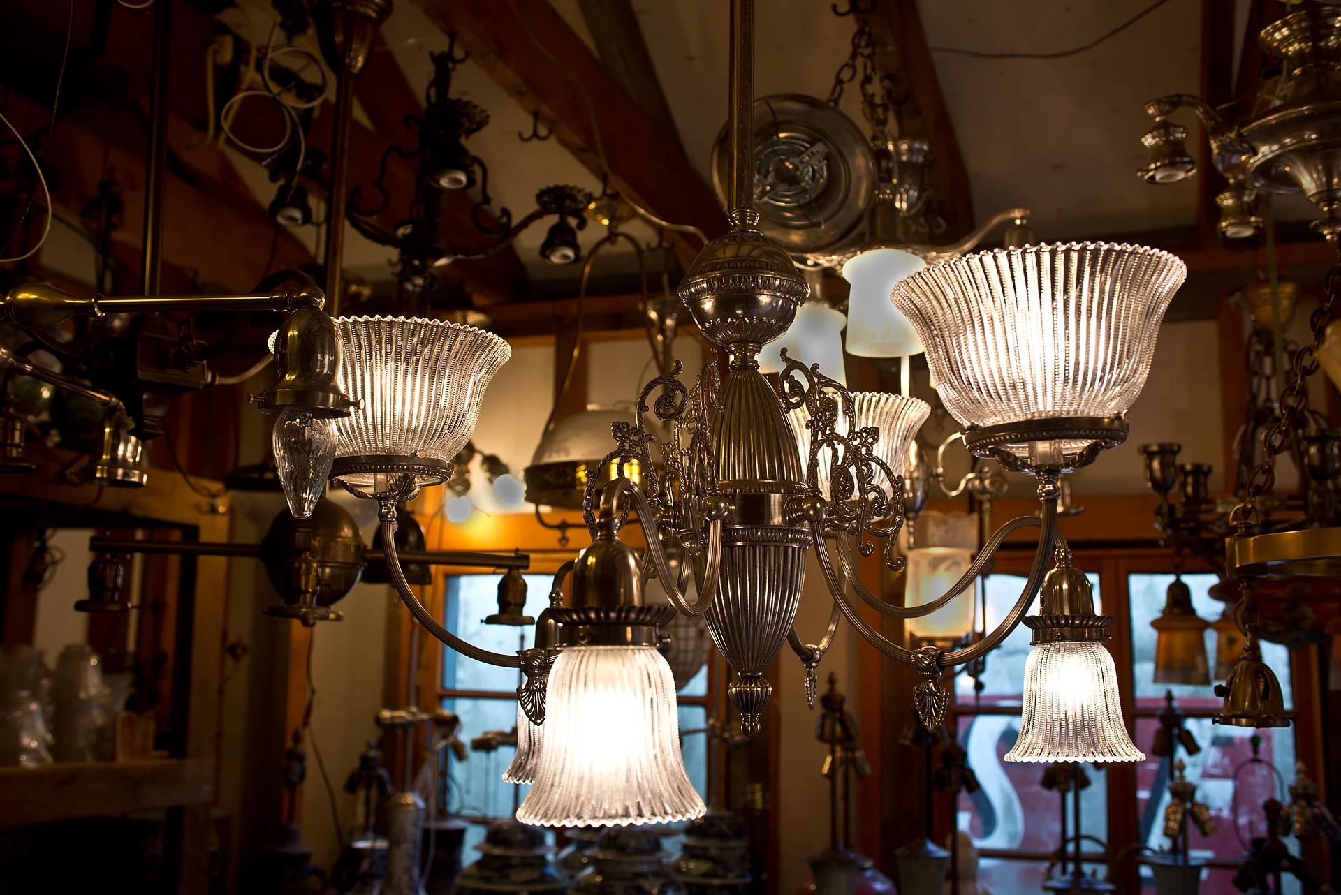 Showroom — Starkey Antique Lighting
