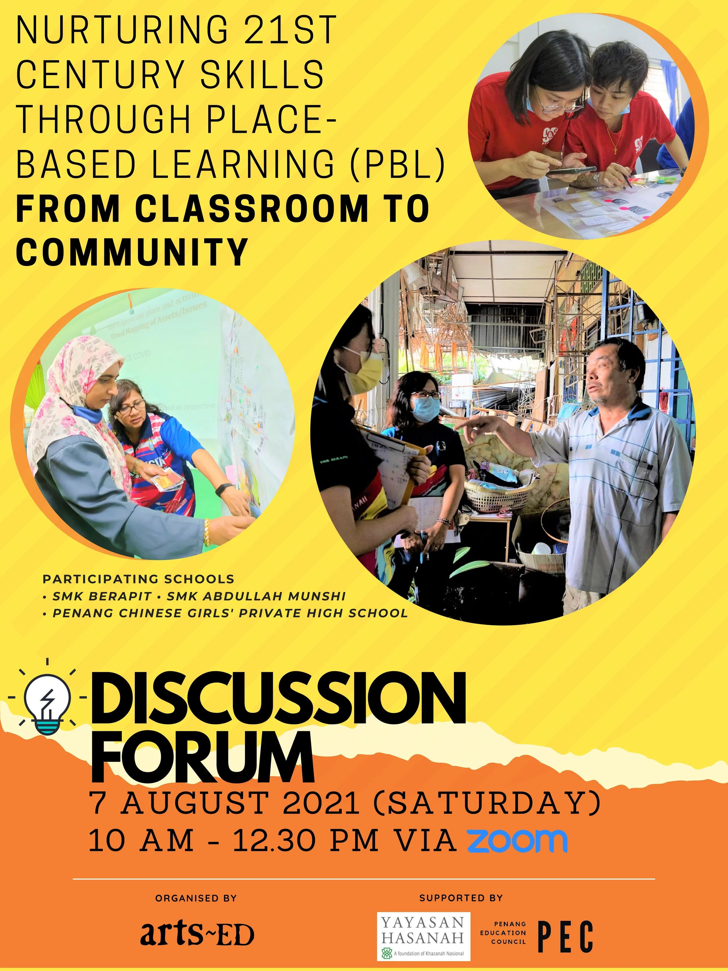 Discussion Forum: Nurturing 21st Century Skills Through Place-Based ...