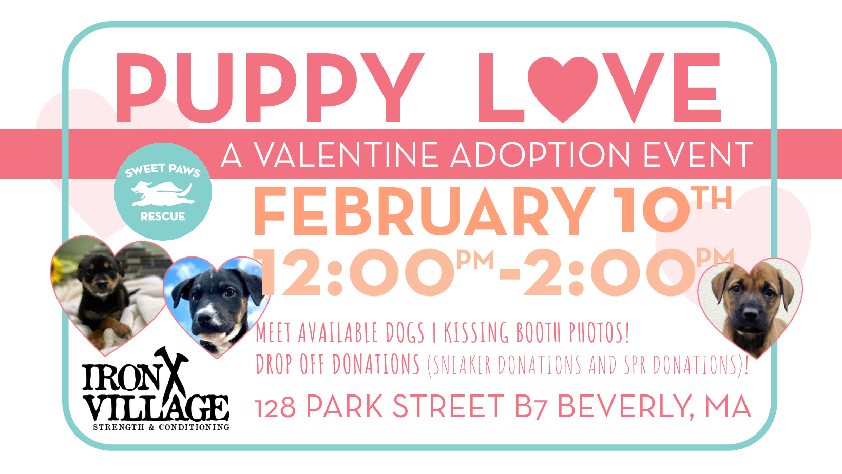 Puppy Love Adoption Event & Fundraiser — Sweet Paws Rescue