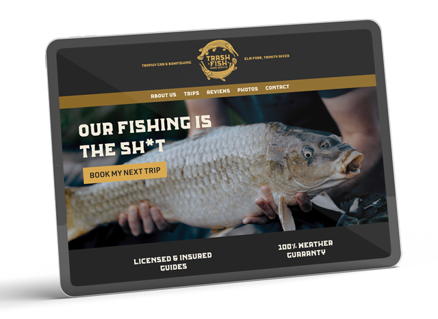 Website Design for Hunting, Fishing & Outdoor Brands | Texoma Design