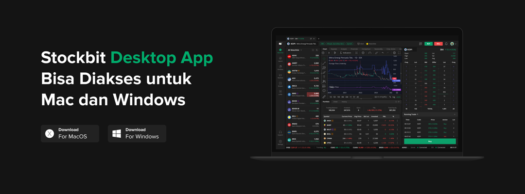 BARU! Kini Tersedia Stockbit Desktop App — Stockbit Snips | Berita Saham
