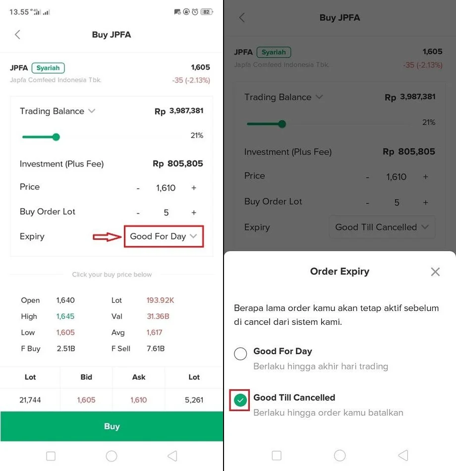Mengenal Fitur Good Till Cancel Saat Order Saham — Stockbit Snips | Berita Saham