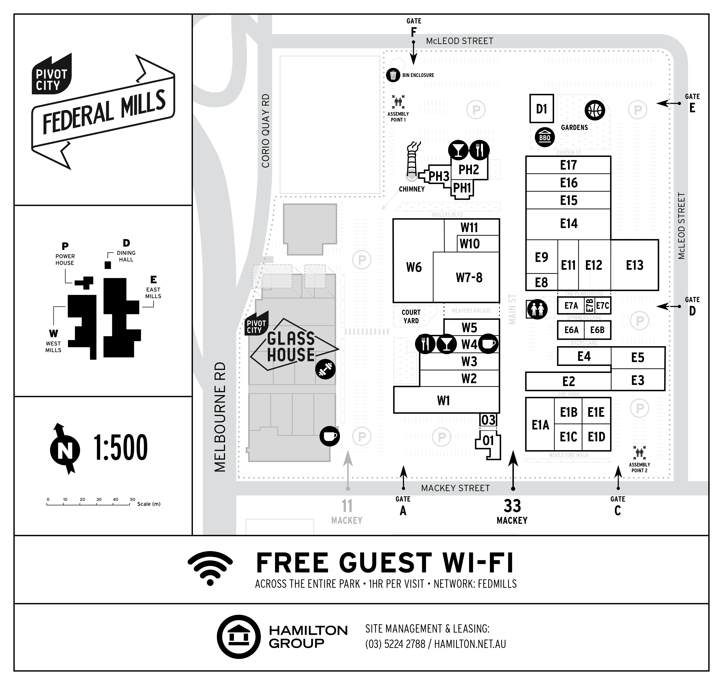 Tenants — Federal Mills @ Pivot City, North Geelong