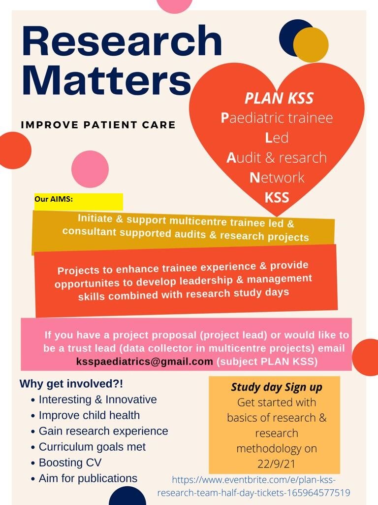 PLAN KSS — KSS Paediatrics Trainees' Website