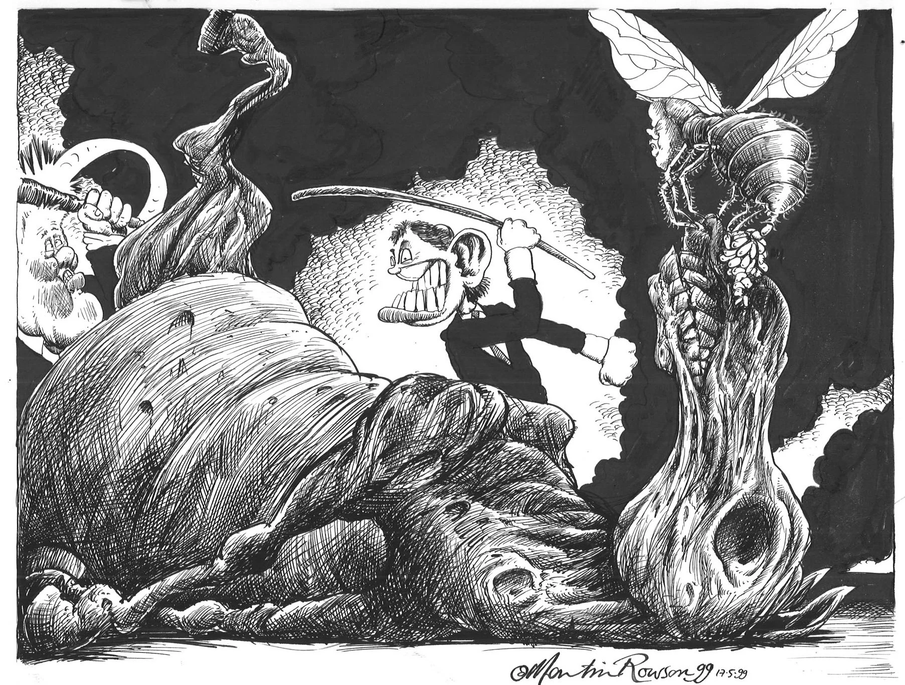 The Guardian 1999 — Martin Rowson