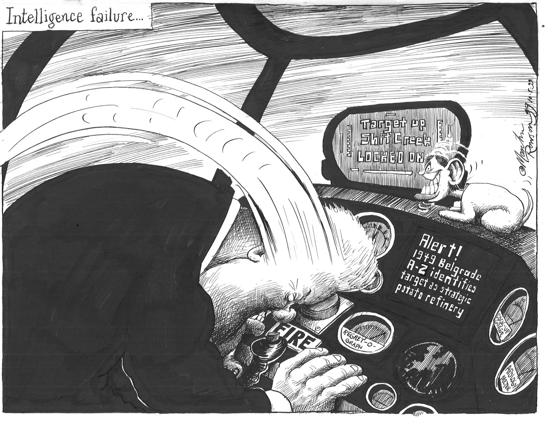 The Guardian 1999 — Martin Rowson