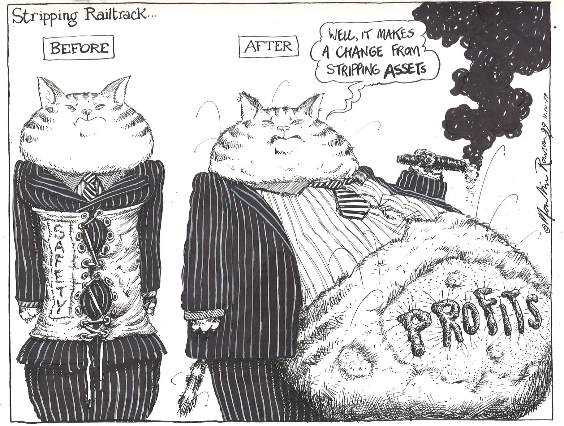 The Guardian 1999 — Martin Rowson