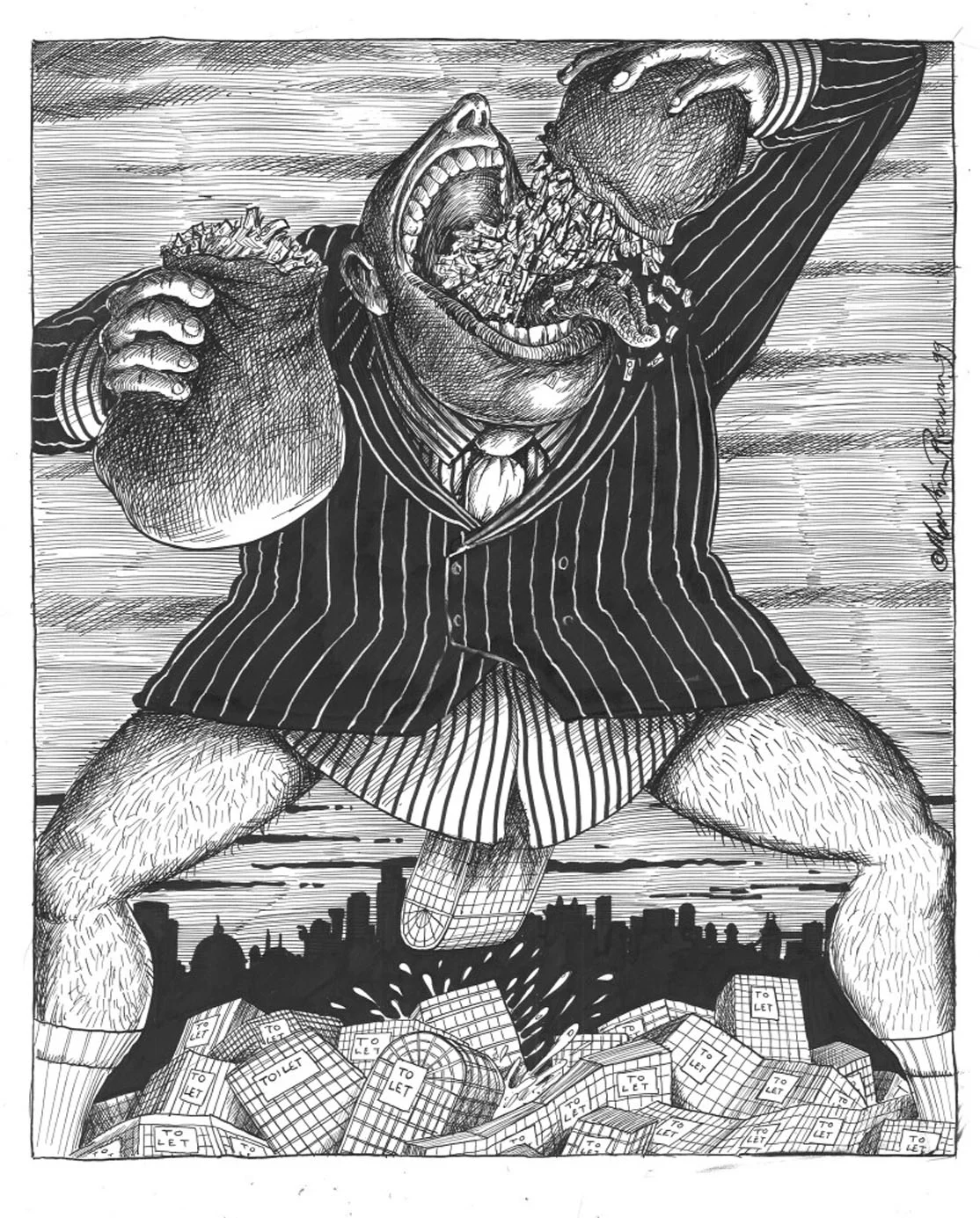 The Guardian 1999 — Martin Rowson