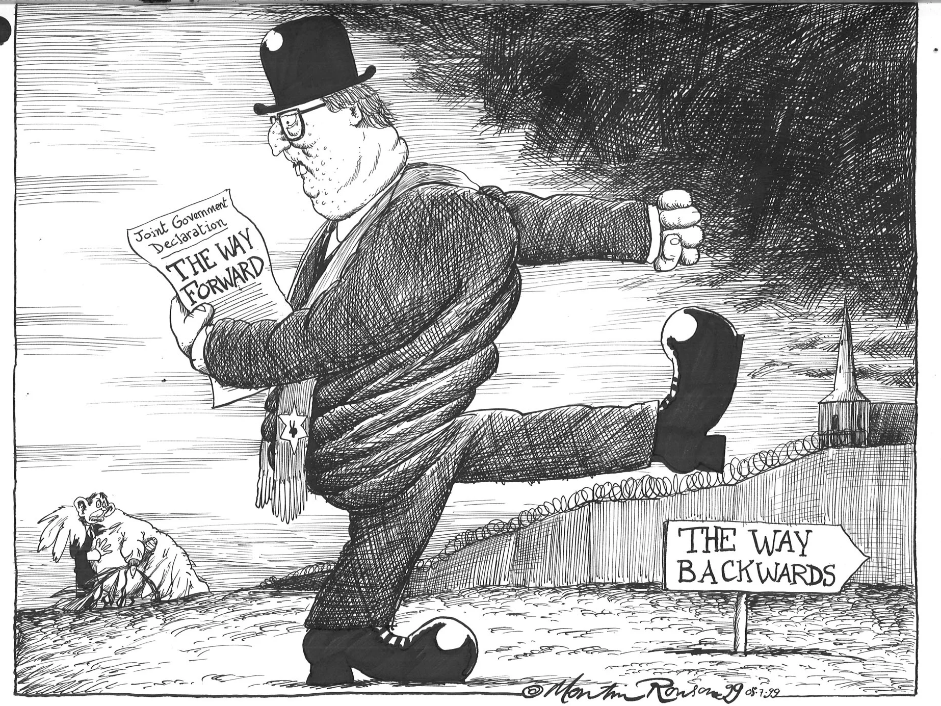 The Guardian 1999 — Martin Rowson