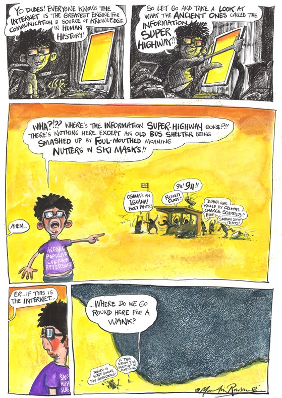 Martin Rowson | British Cartoonist & Author