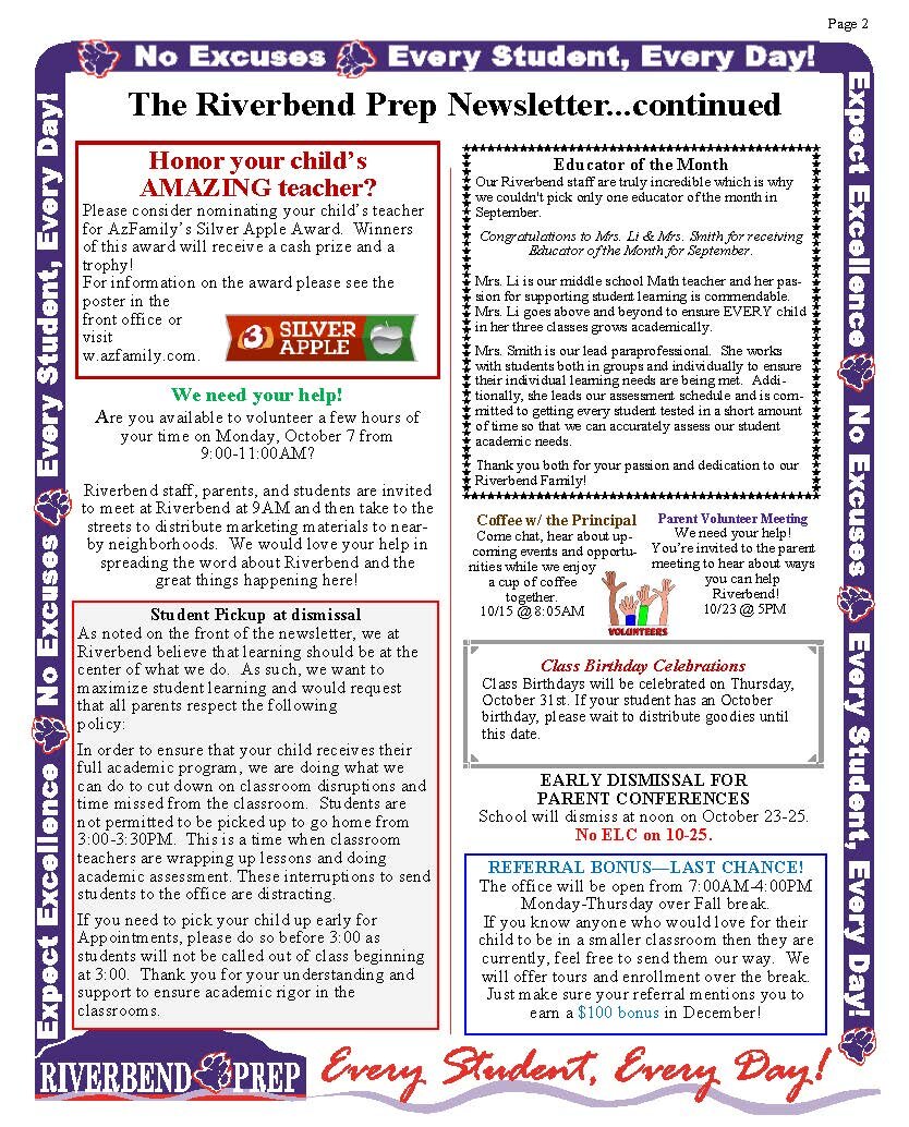 News — Riverbend Preparatory Academy