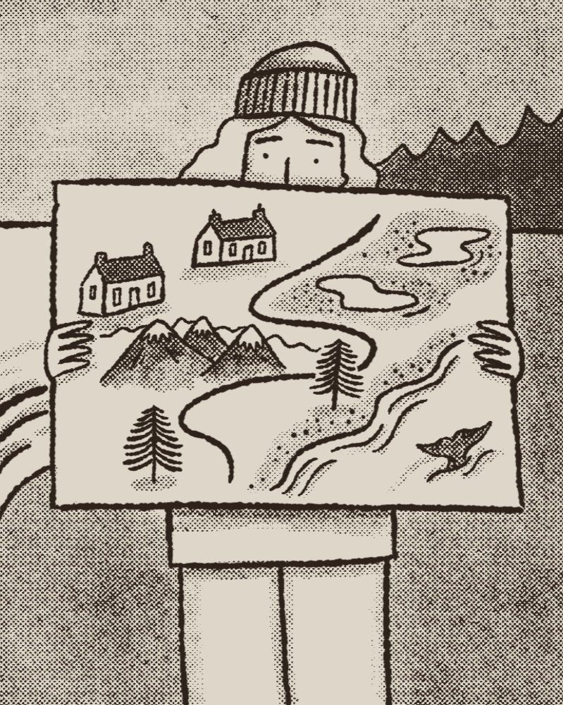 Map Illustration — Rachel Akerman