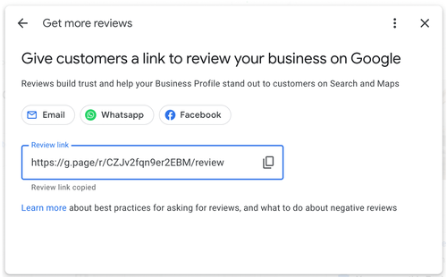 How to Find and Share Your Google Reviews Link