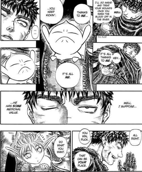 Berserk Guts And Puck