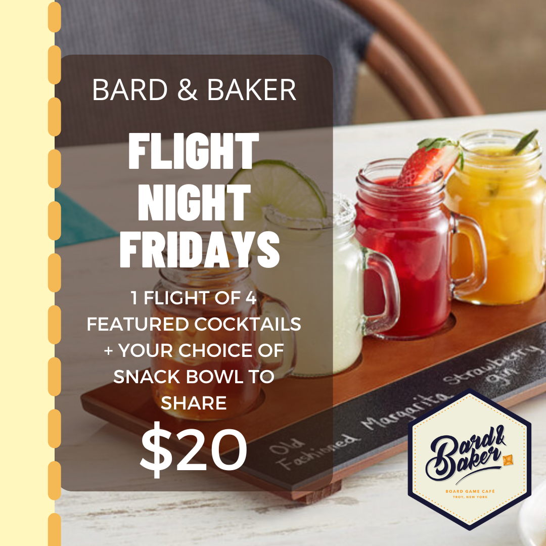 Flight Night Friday: Spring Spritz Cocktail Flights — Bard & Baker ...