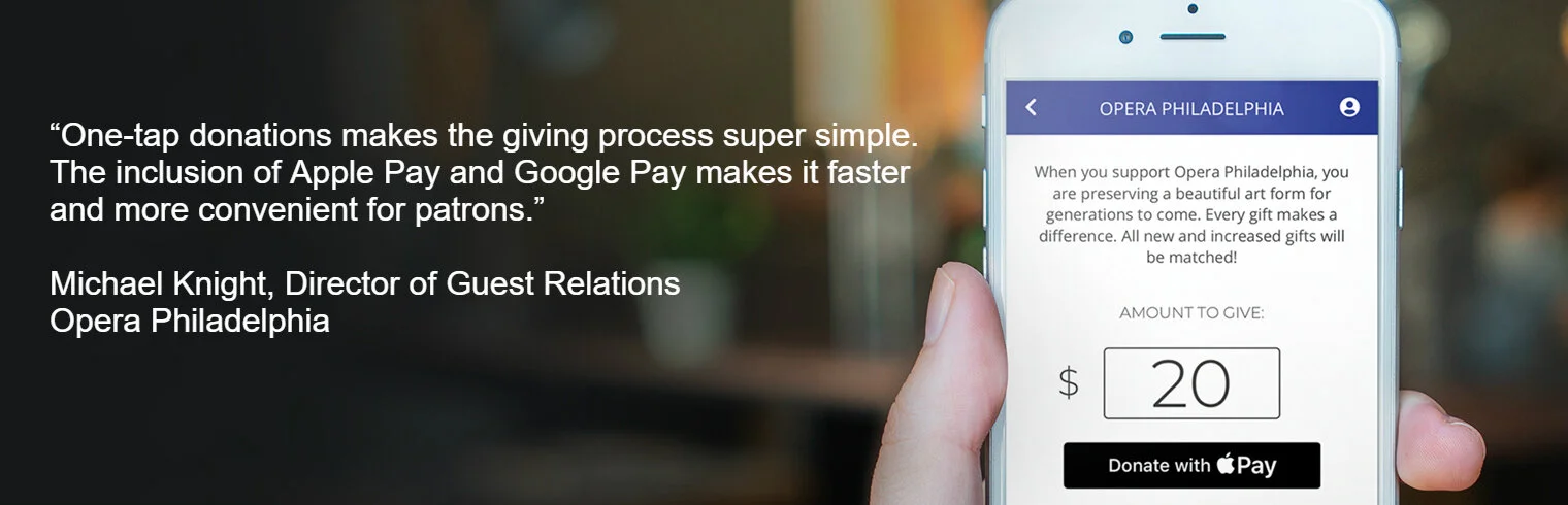 The Easiest Way to Give: One-Tap Donations with Apple Pay and Google ...