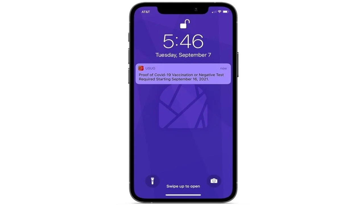 Vaccine Verification Messaging Using Your App — InstantEncore