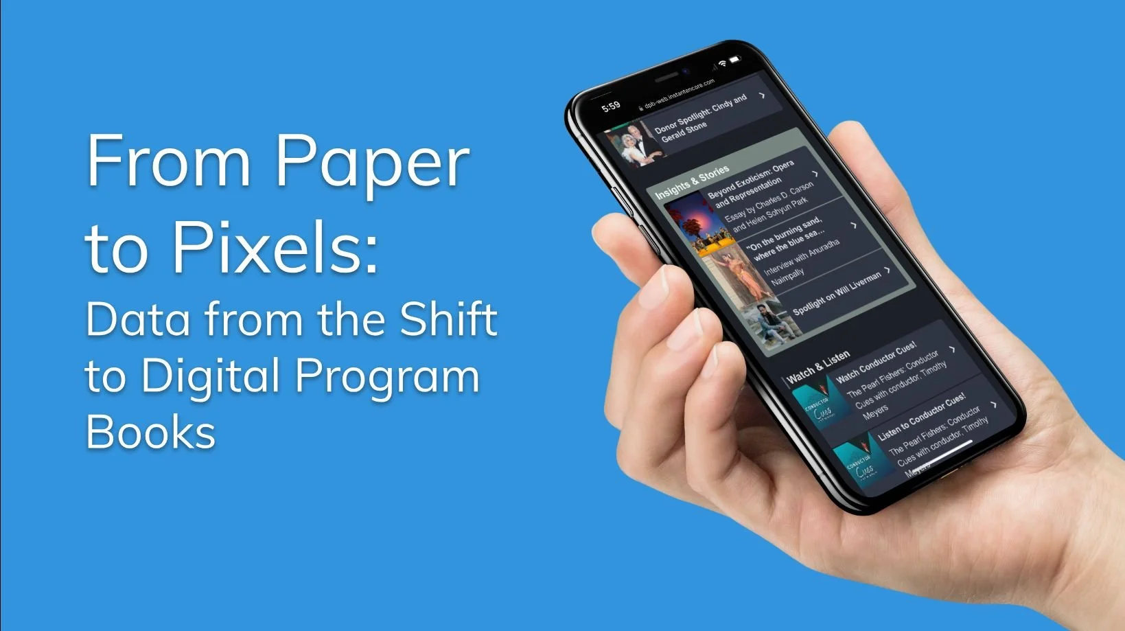 InstantEncore | Mobile Apps and Digital Program Books for Arts and ...