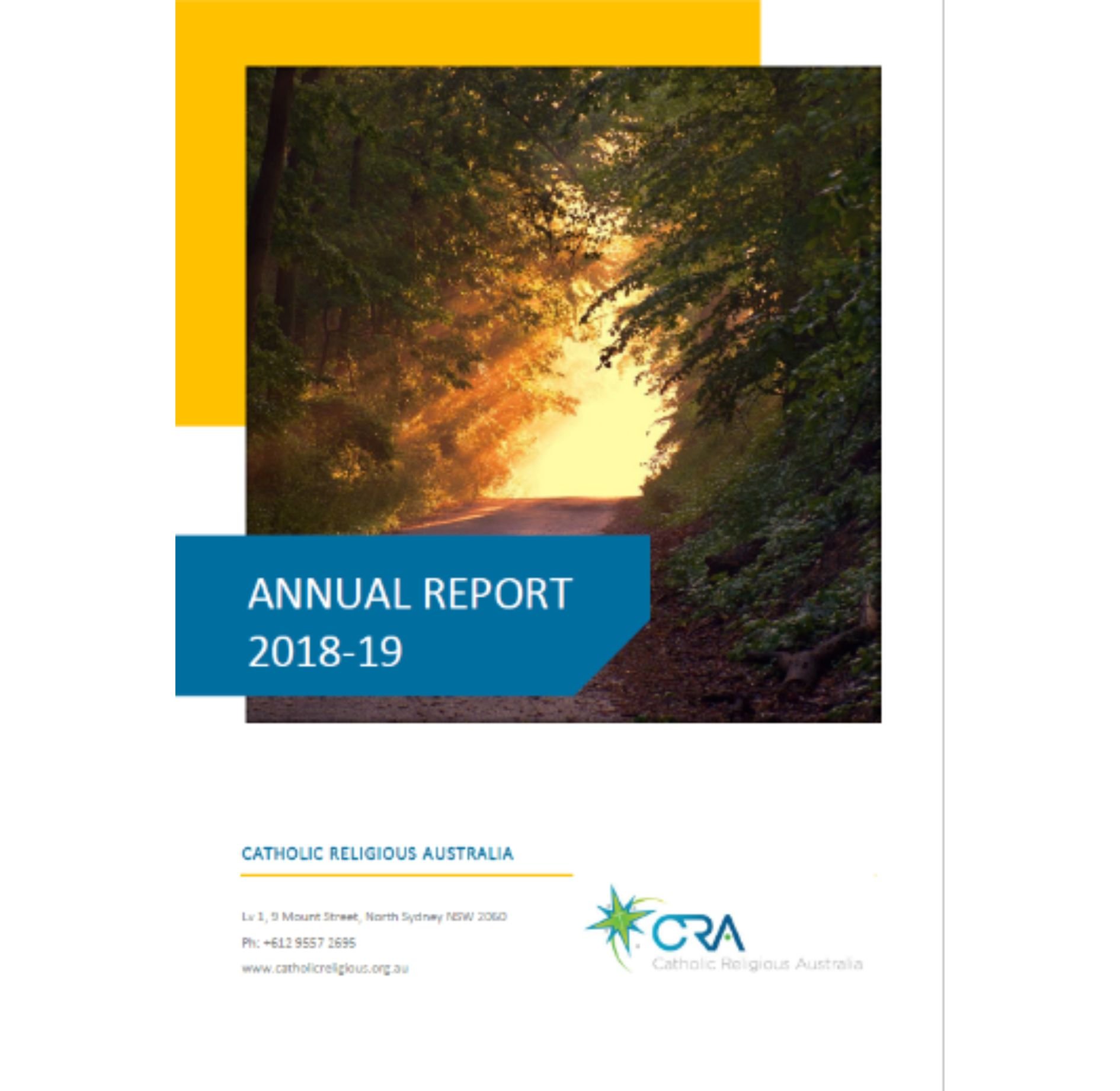 CRA Annual Reports — Catholic Religious Australia