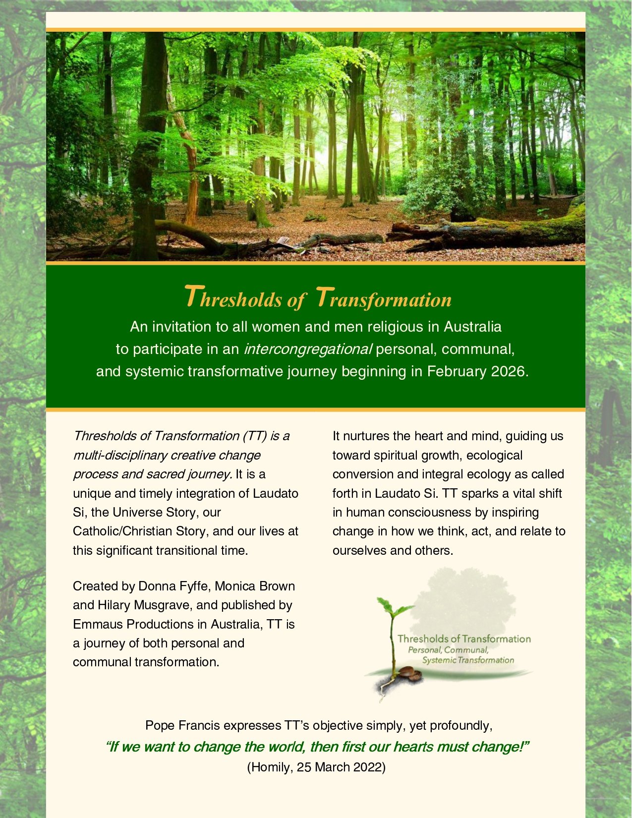 2026 Thresholds of Transformation Inter-congregational Gatherings ...