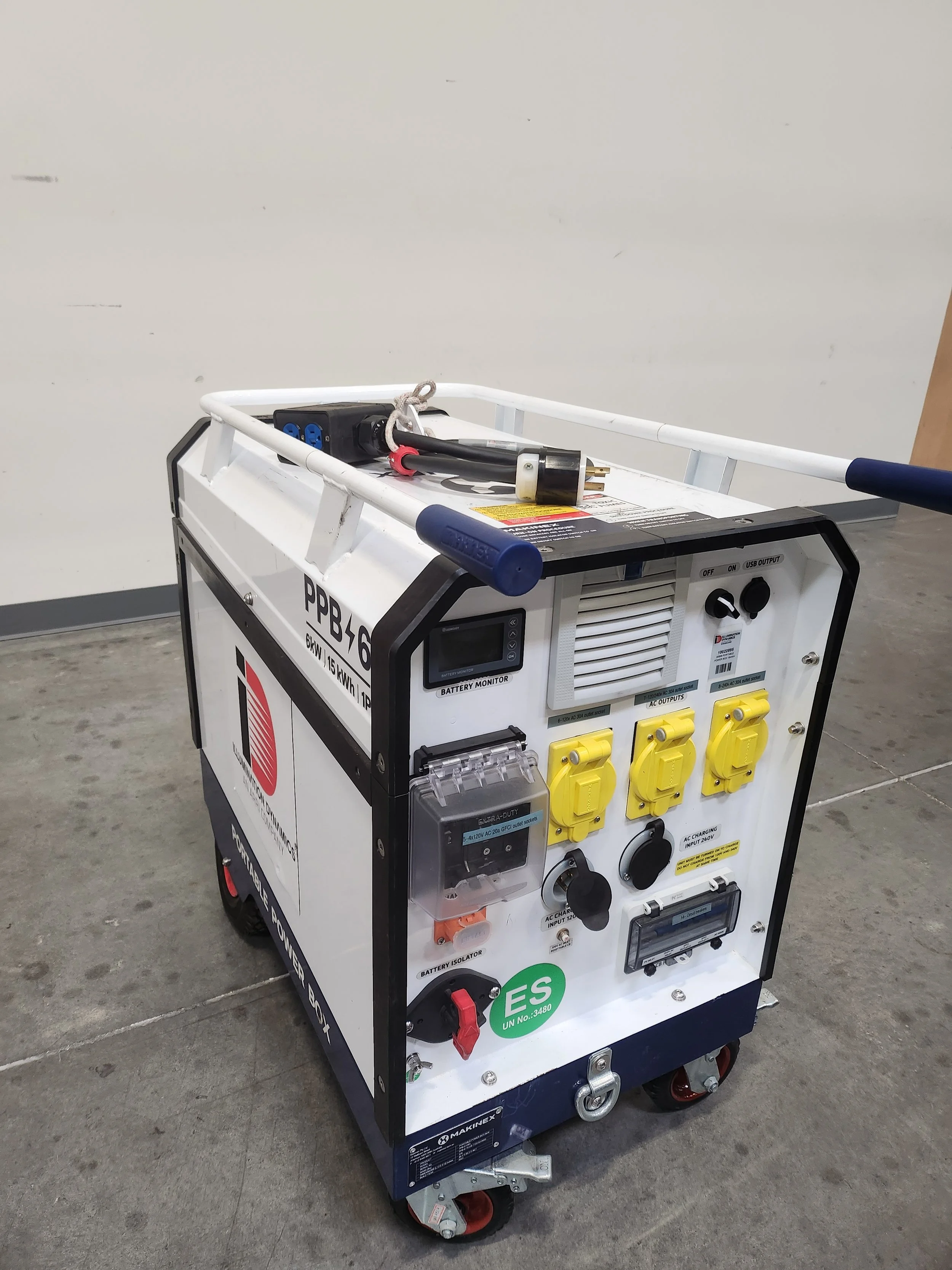 Makinex Portable Power Box — Illumination Dynamics