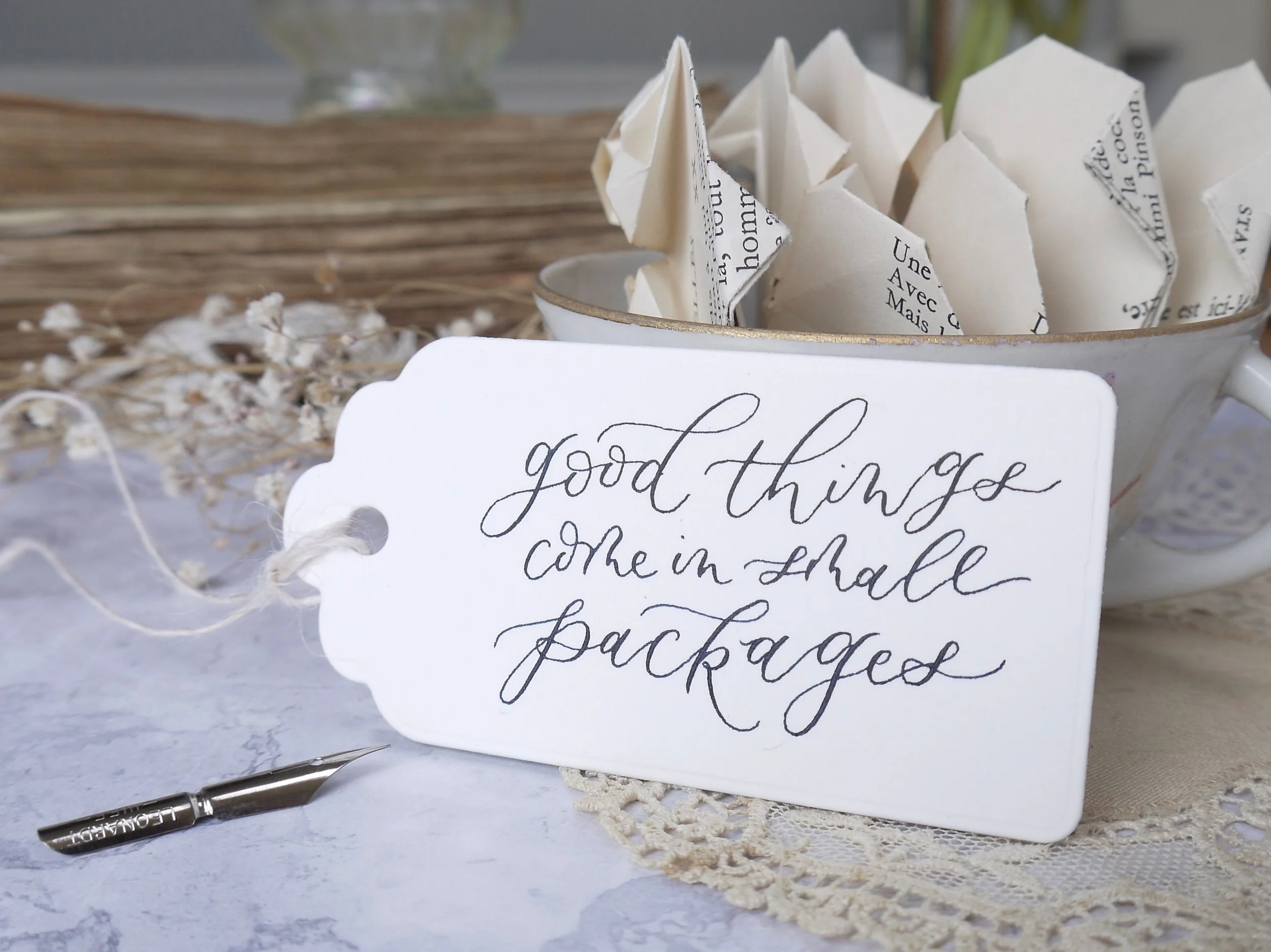 A Guide to Dip Pen Calligraphy Nibs — Mirabelle Makery