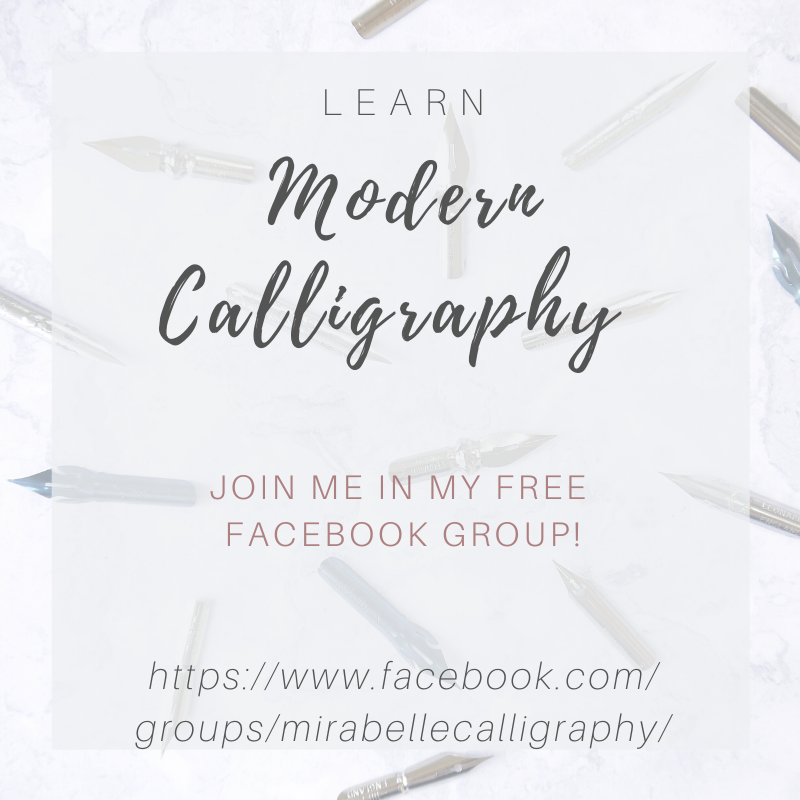 Modern Calligraphy Set for Beginners — Mirabelle Makery