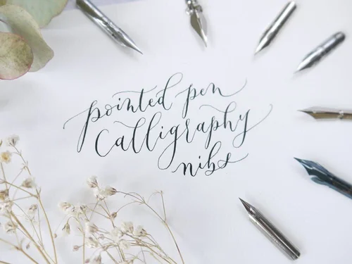 A Guide to Dip Pen Calligraphy Nibs — Mirabelle Makery