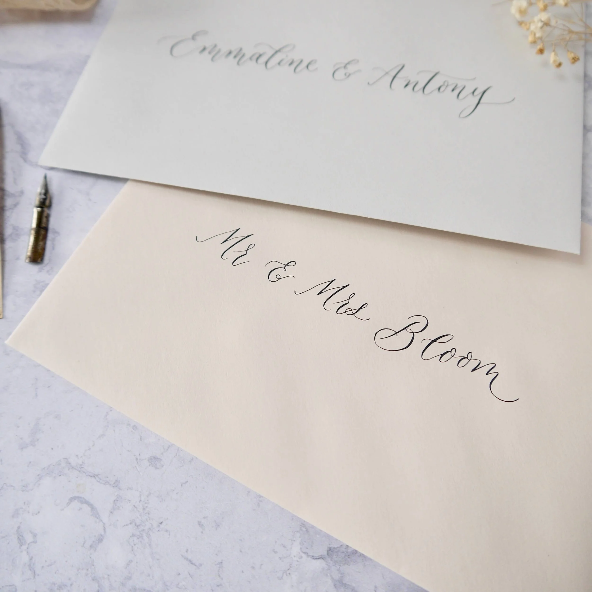 C6 Envelope Addressing in Calligraphy — Mirabelle Makery