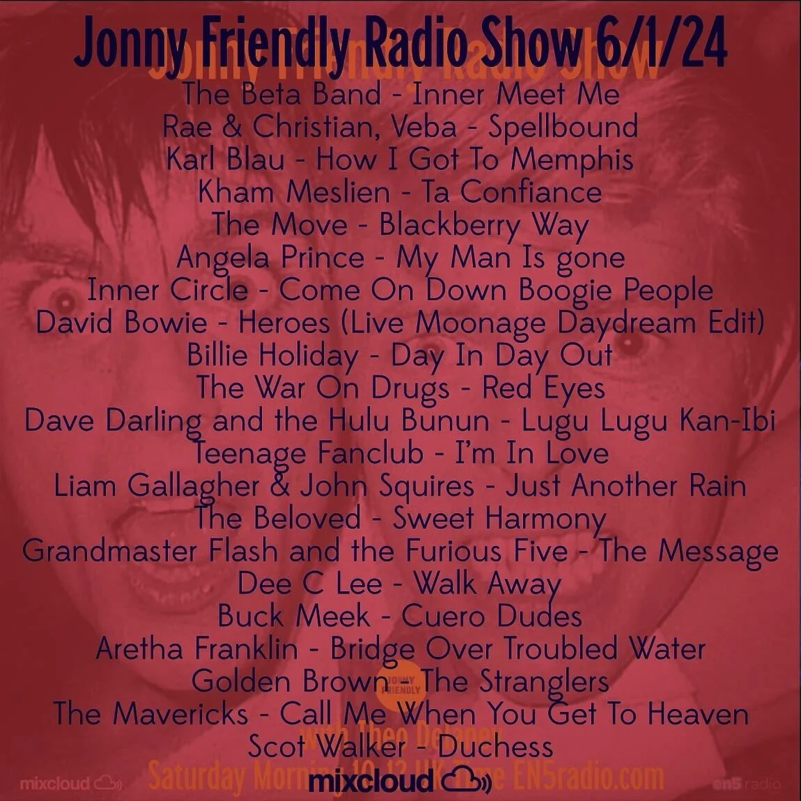 Jonny Friendly Radio Show — Theo Delaney