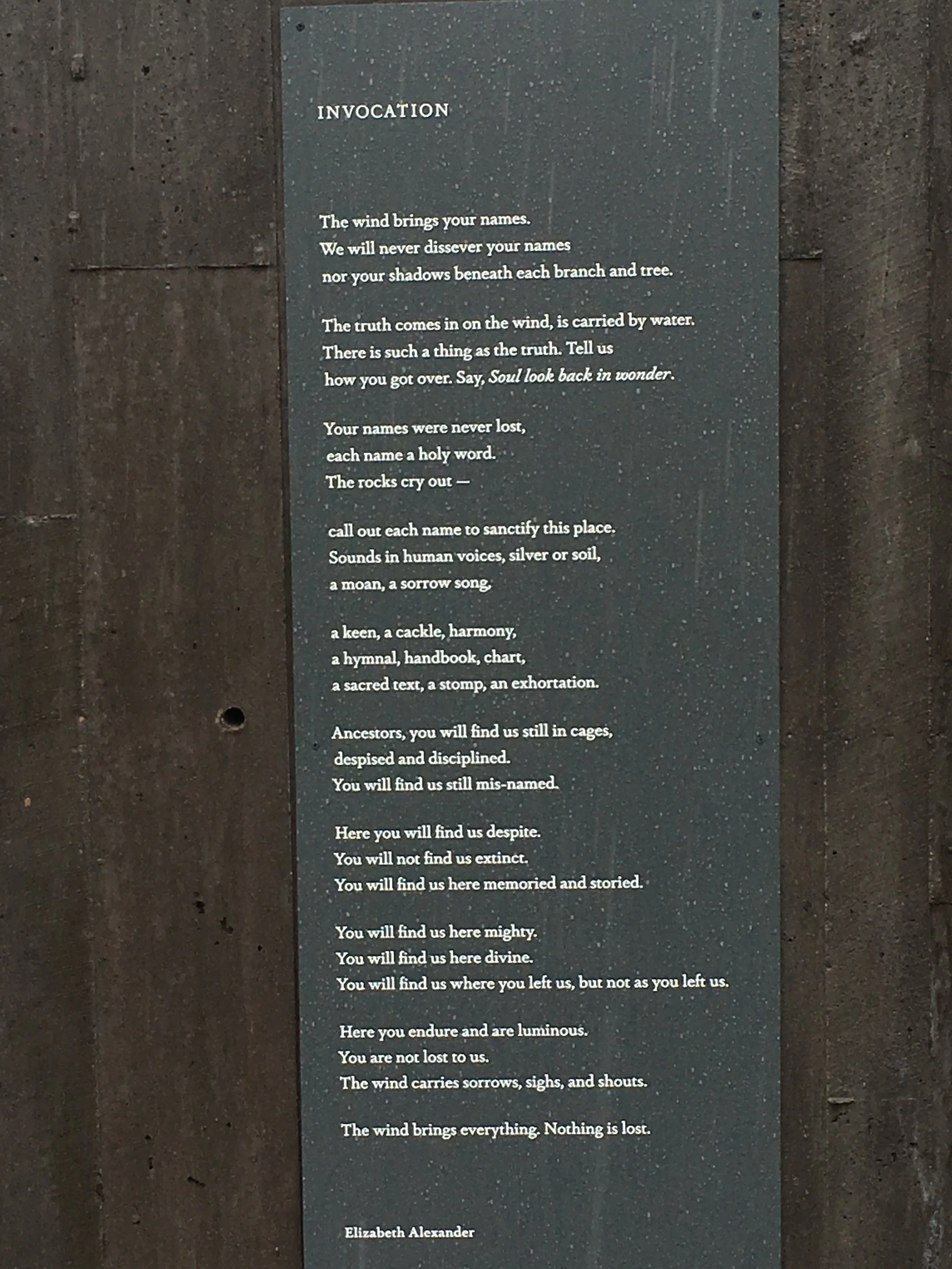 The Power of Remembrance: EJI National Memorial for Peace and Justice ...