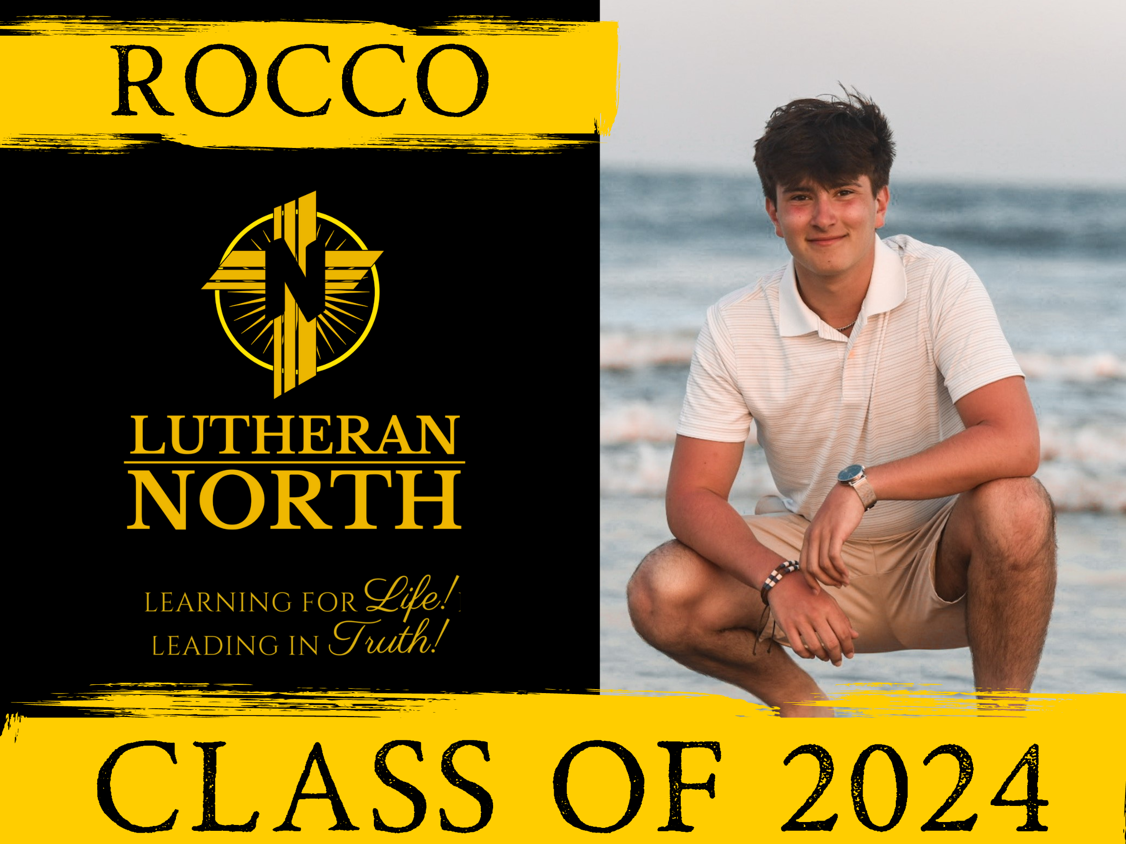 Class of 2024 Senior Yard Signs — Lutheran North — Macomb, MI