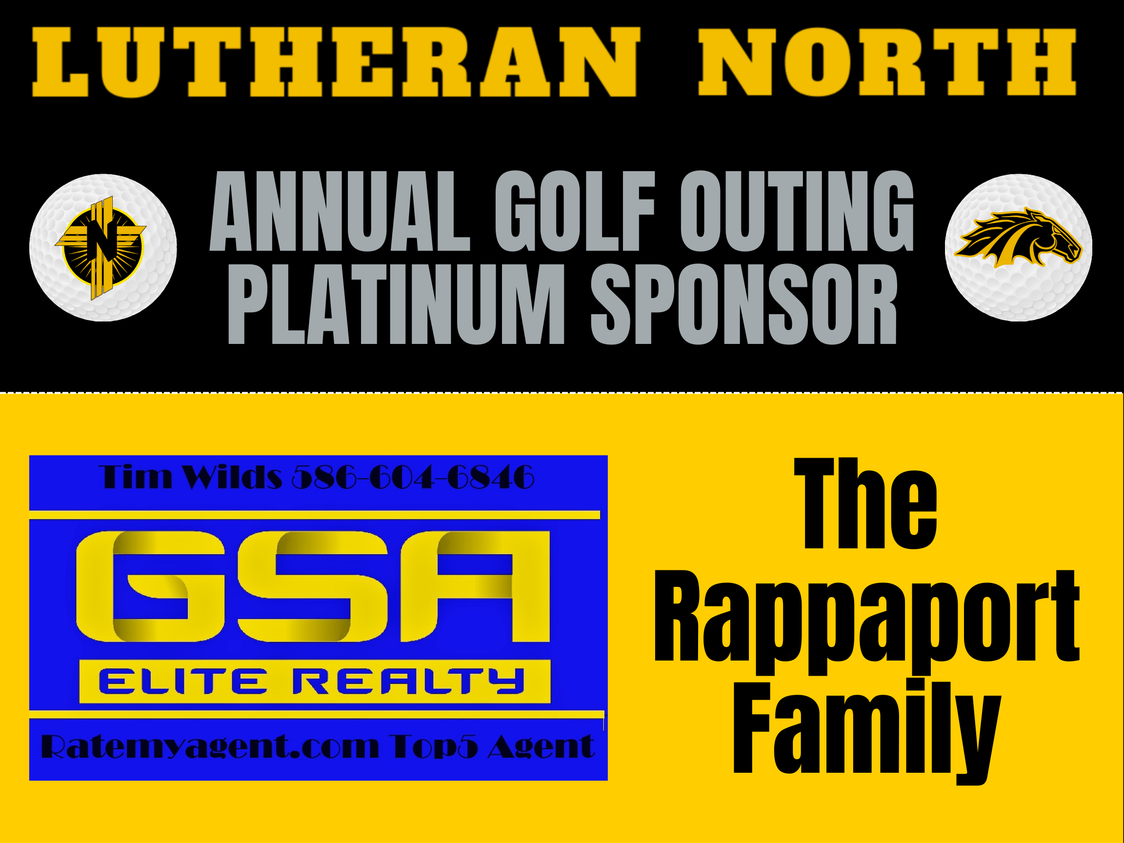 43rd Annual Mustang Golf Outing — Lutheran North — Macomb, MI