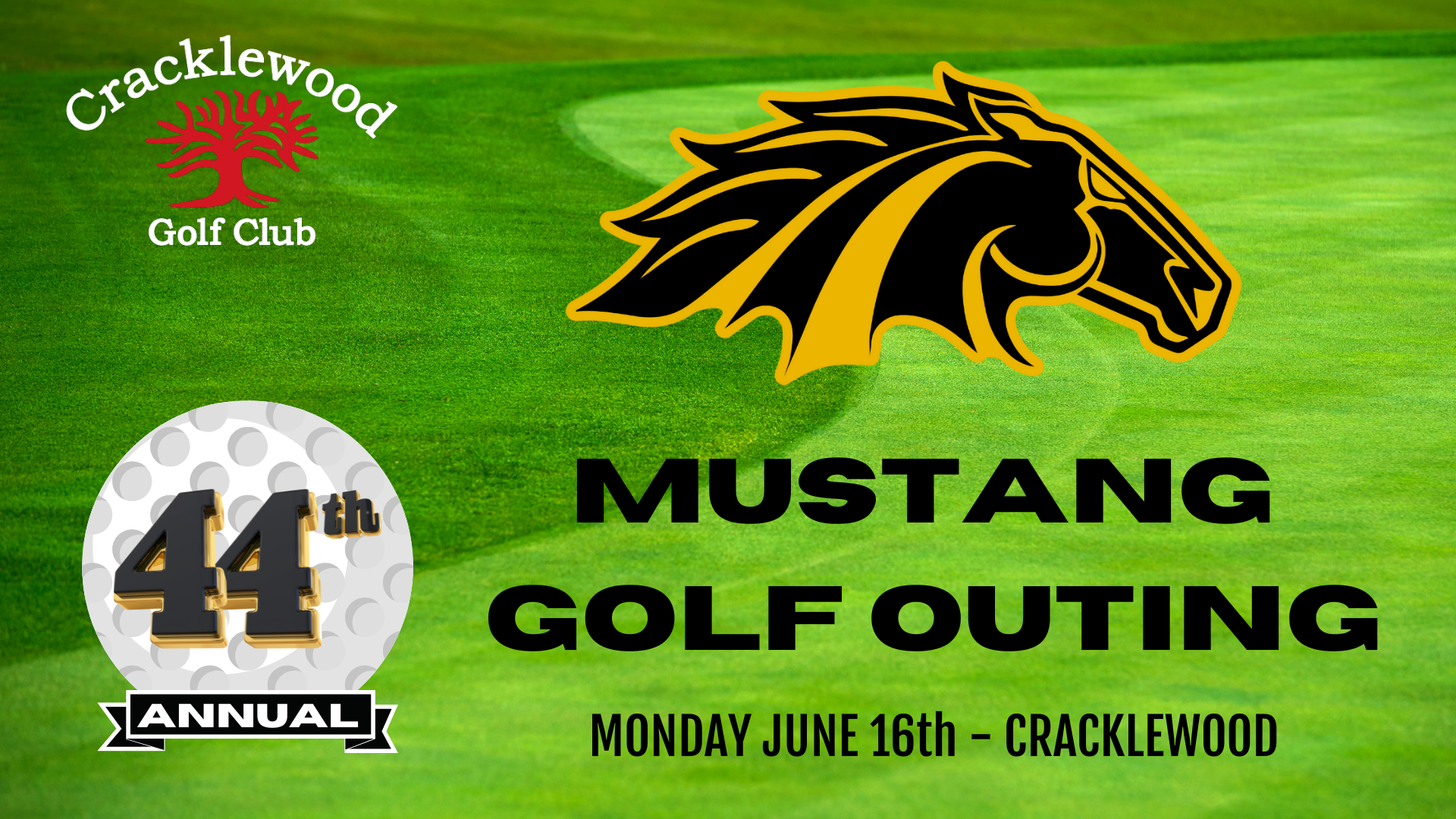 44th Annual Mustang Golf Outing — Lutheran North — Macomb, MI