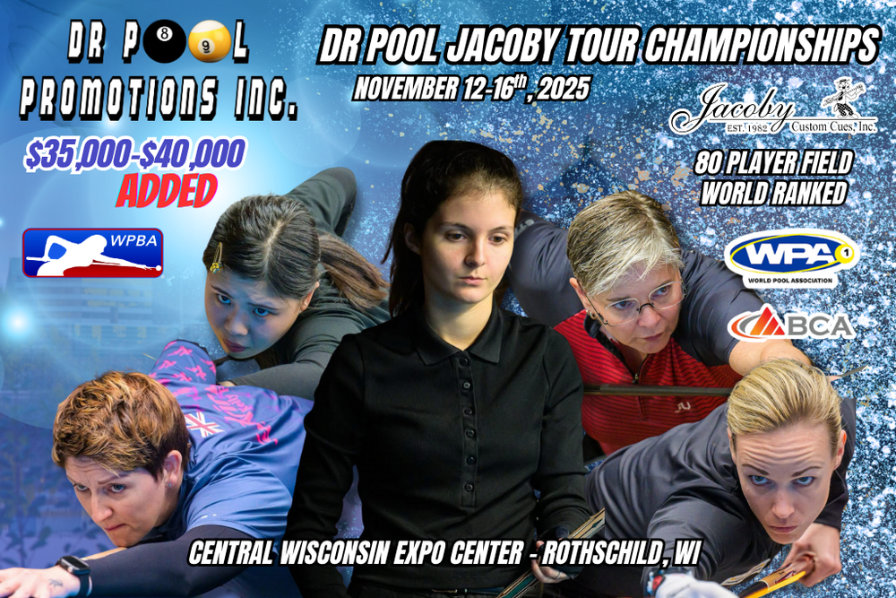 2025 WPBA DR Pool Tour Championship (NEW DATES) — Women’s Professional ...