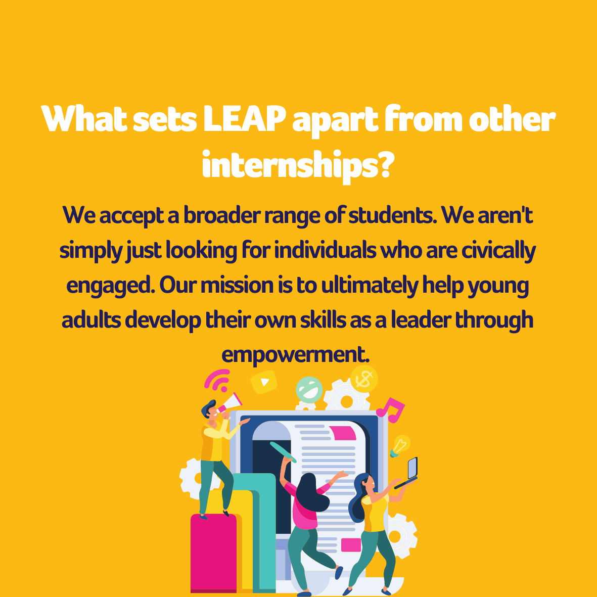 LEAP Emerge: Summer Internship Program for Students — LEAP
