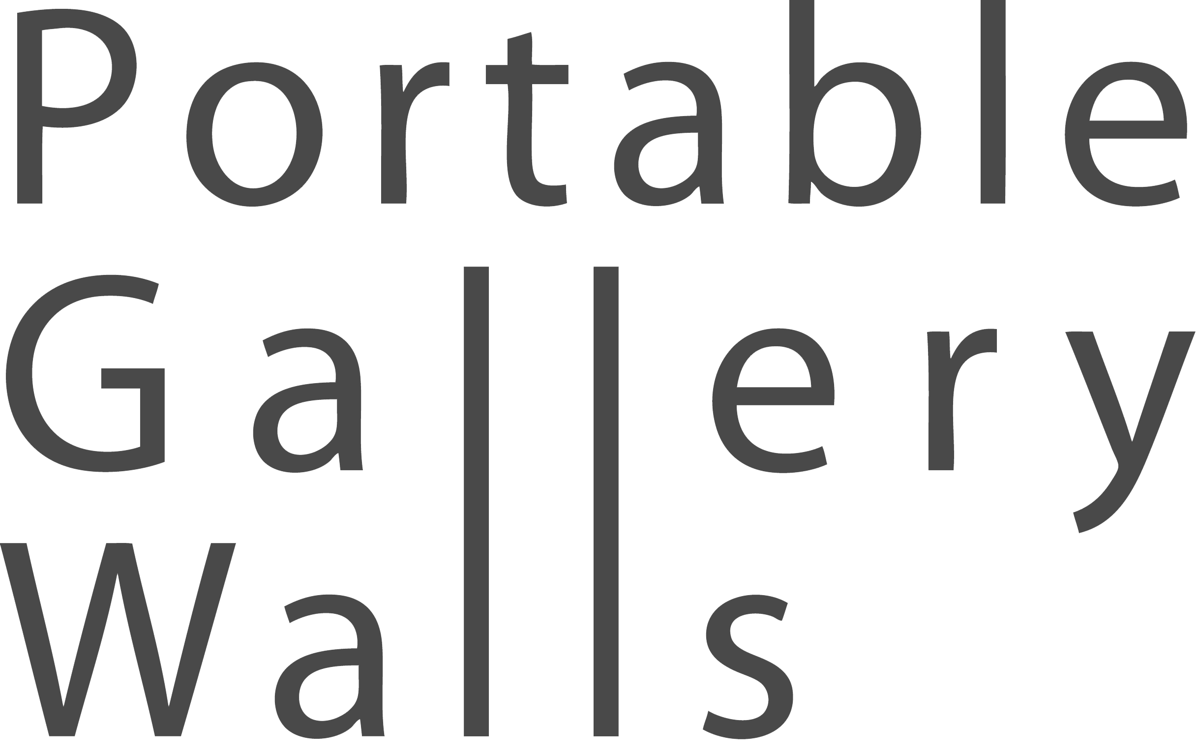 Movable Gallery Walls