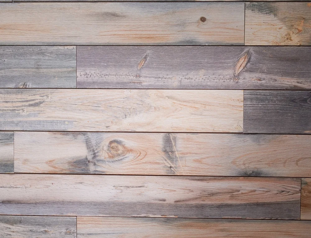 3D Textured Slatwall - Blue Stained Pine | Dimensional Impact