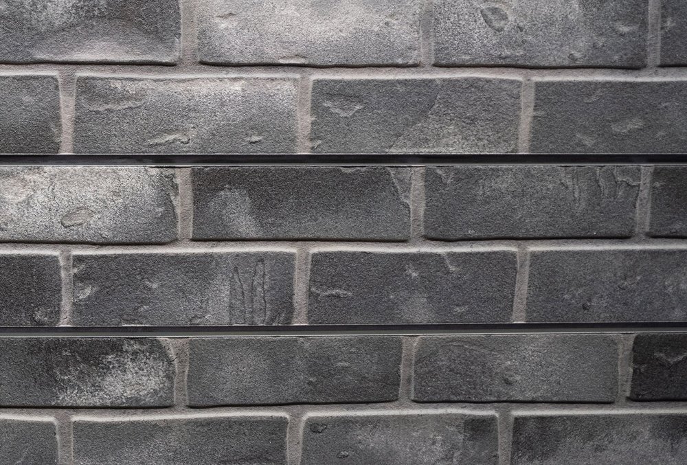 3D Textured Slatwall - Brick | Dimensional Impact
