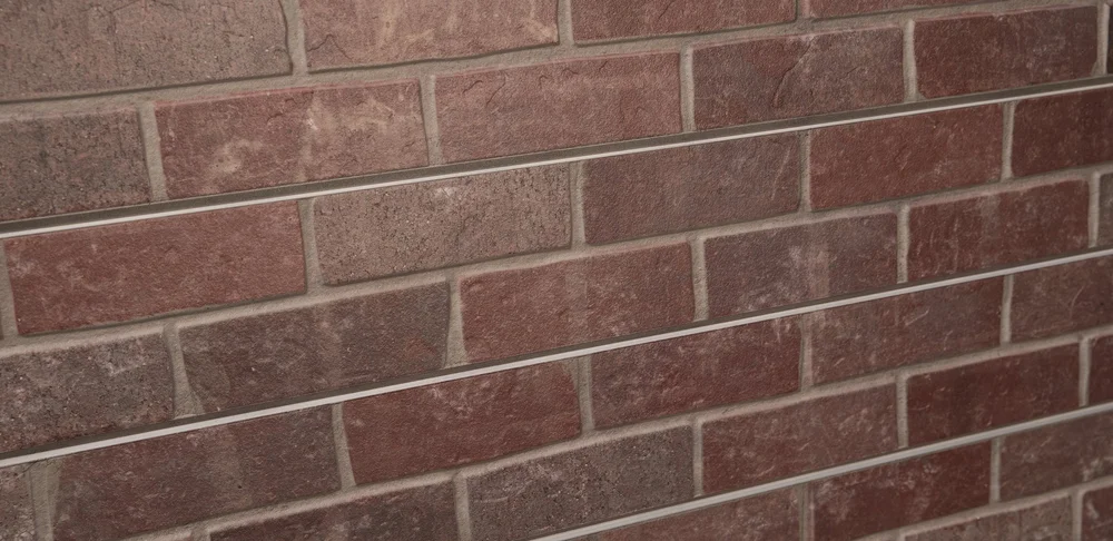 3D Textured Slatwall - Brick | Dimensional Impact