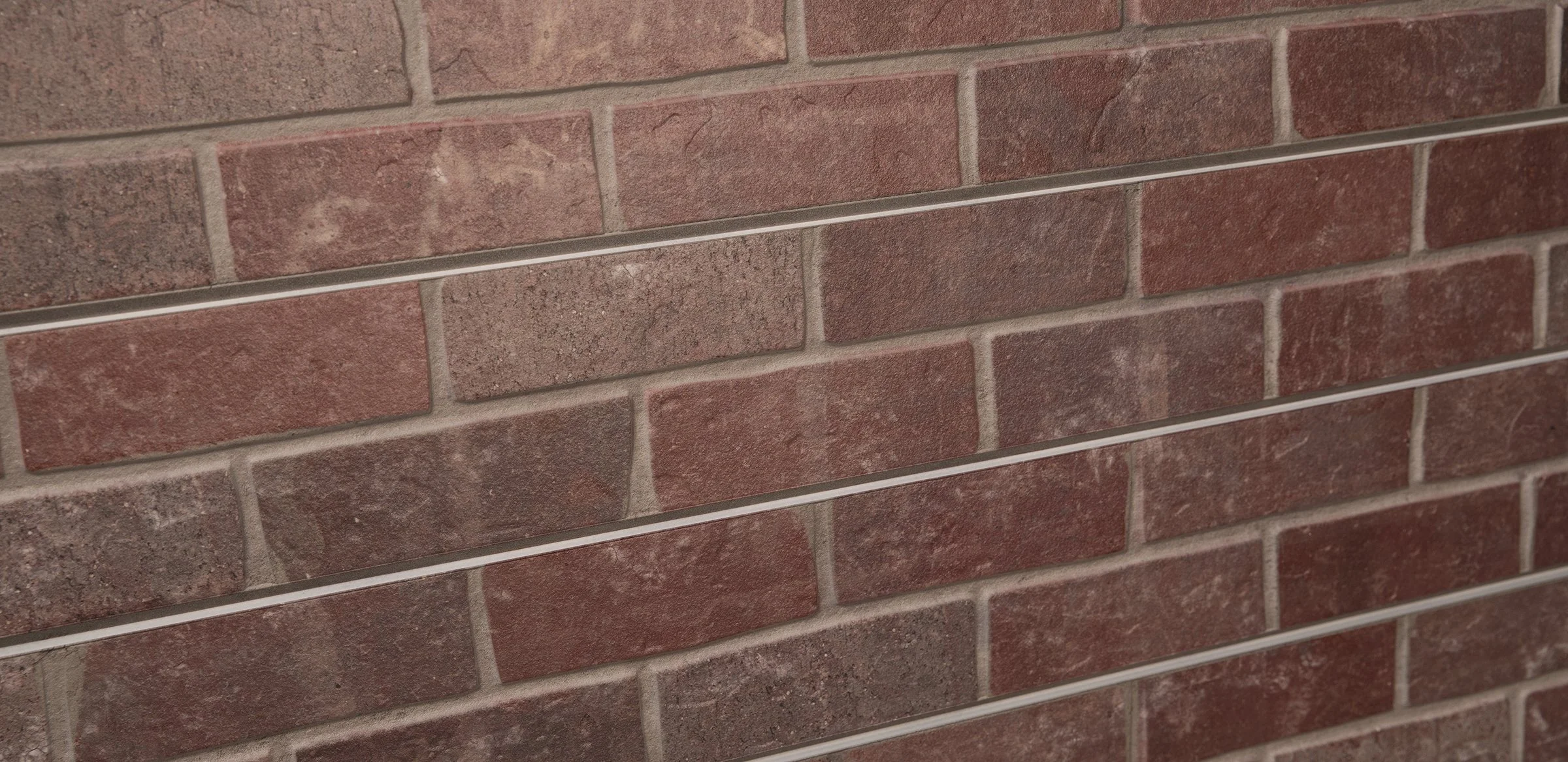 3D Textured Slatwall - Brick | Dimensional Impact