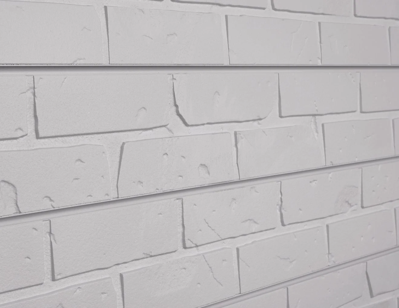 3D Textured Slatwall - Brick | Dimensional Impact