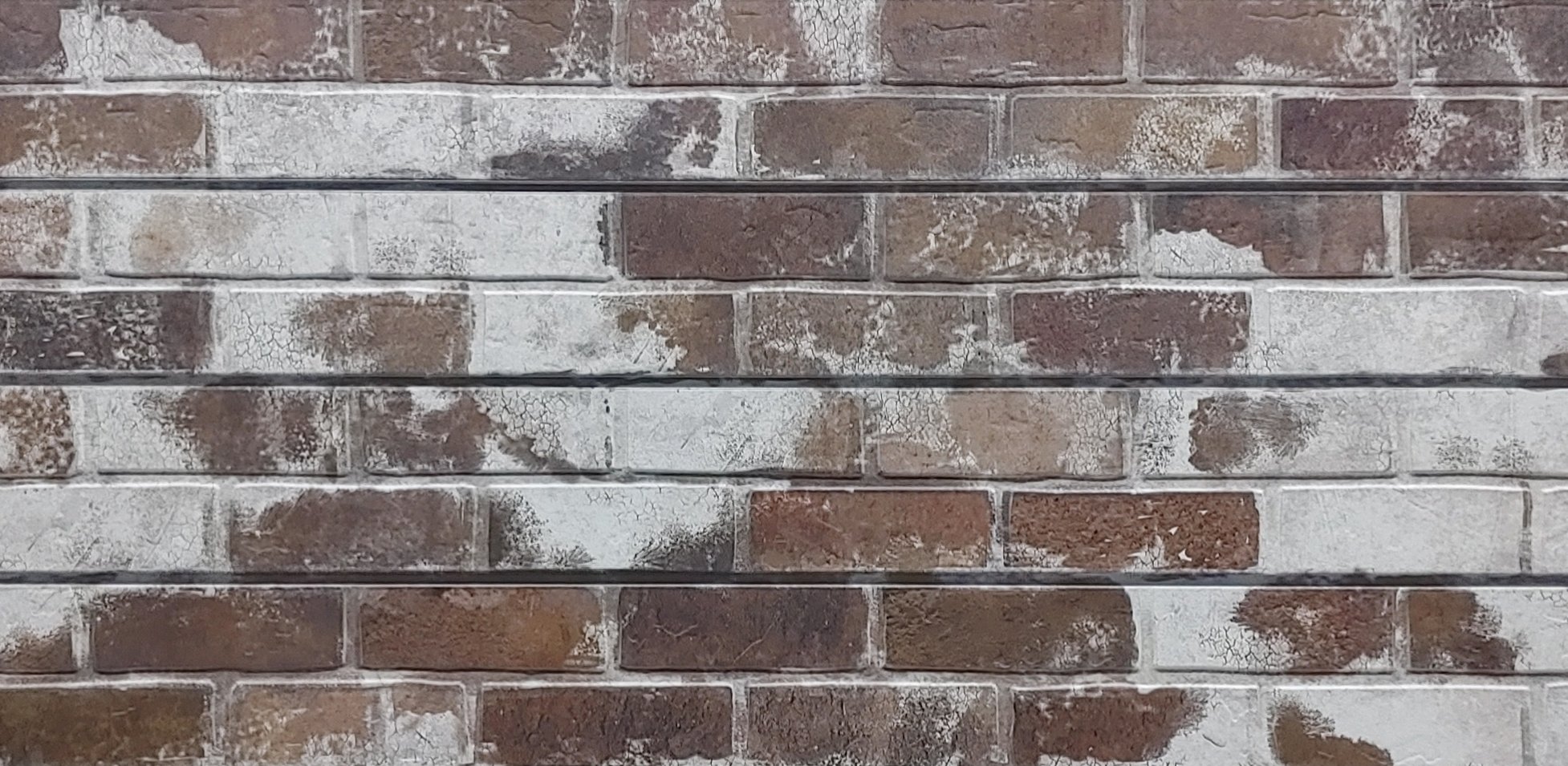 3D Textured Slatwall - Old Paint Brick | Dimensional Impact
