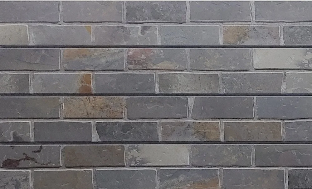 3D Textured Slatwall - Brick | Dimensional Impact